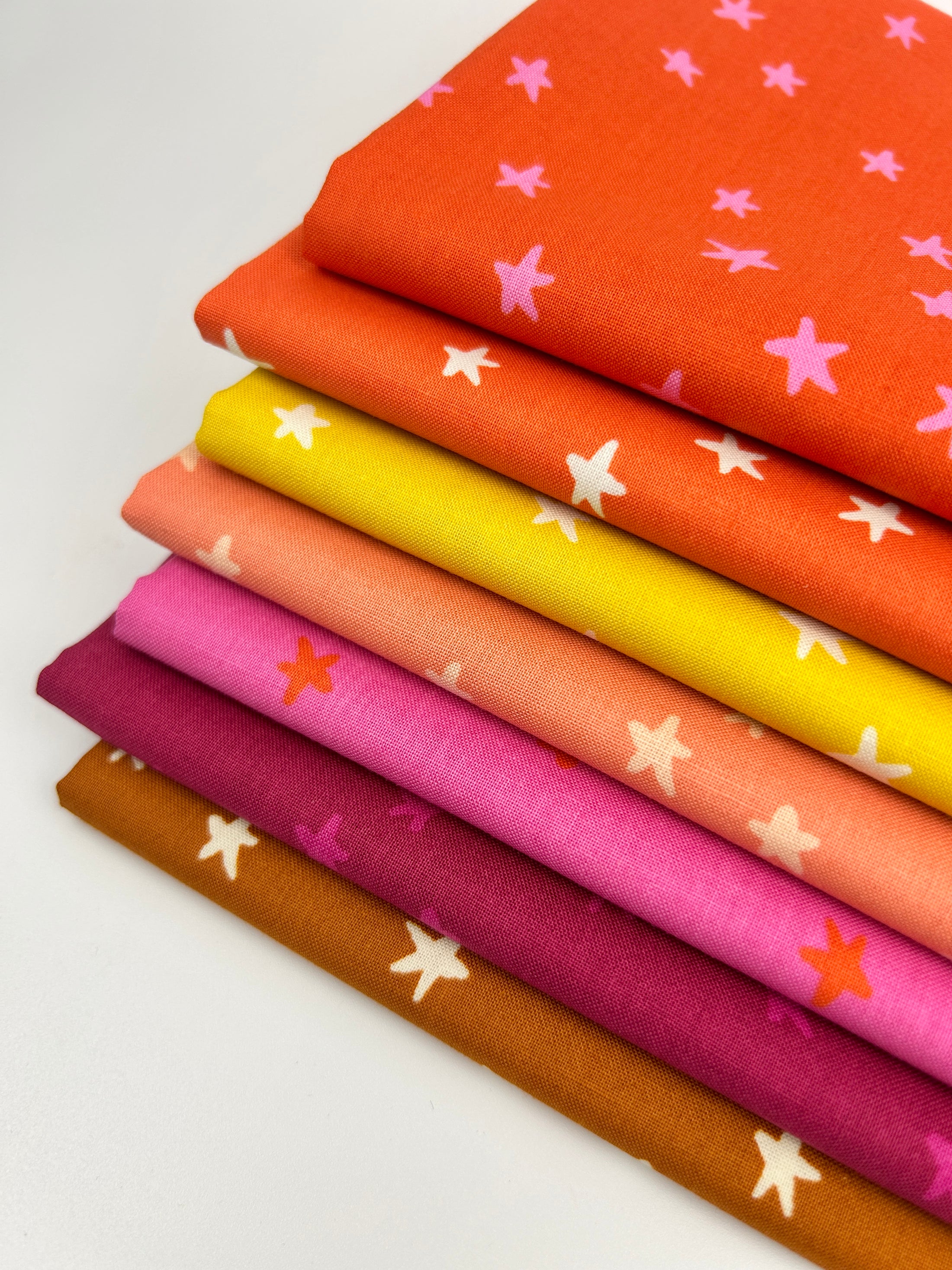Warm Starry FQ Bundle – Fabric Pop