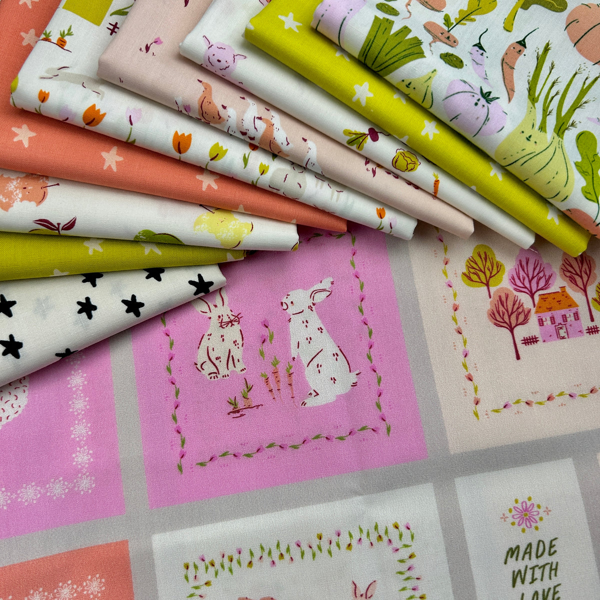 Cottage Grove Curated FQ Bundle – Fabric Pop
