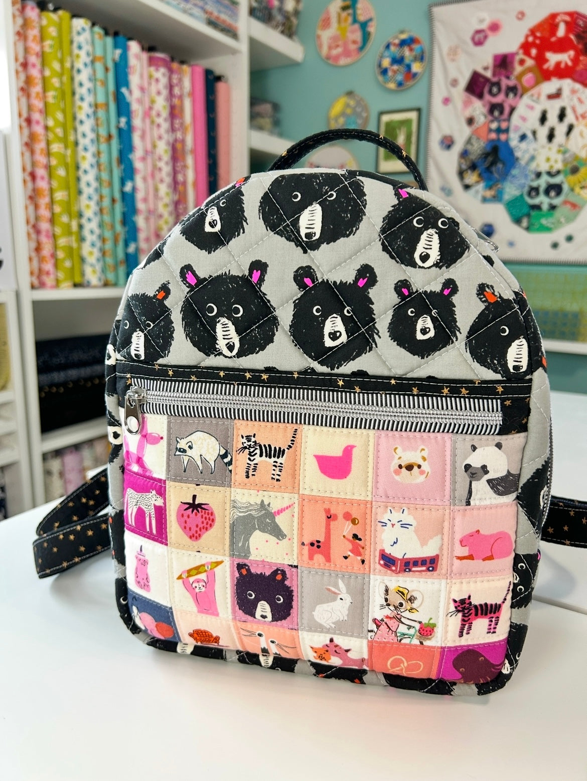Violet Backpack Pattern – Fabric Pop