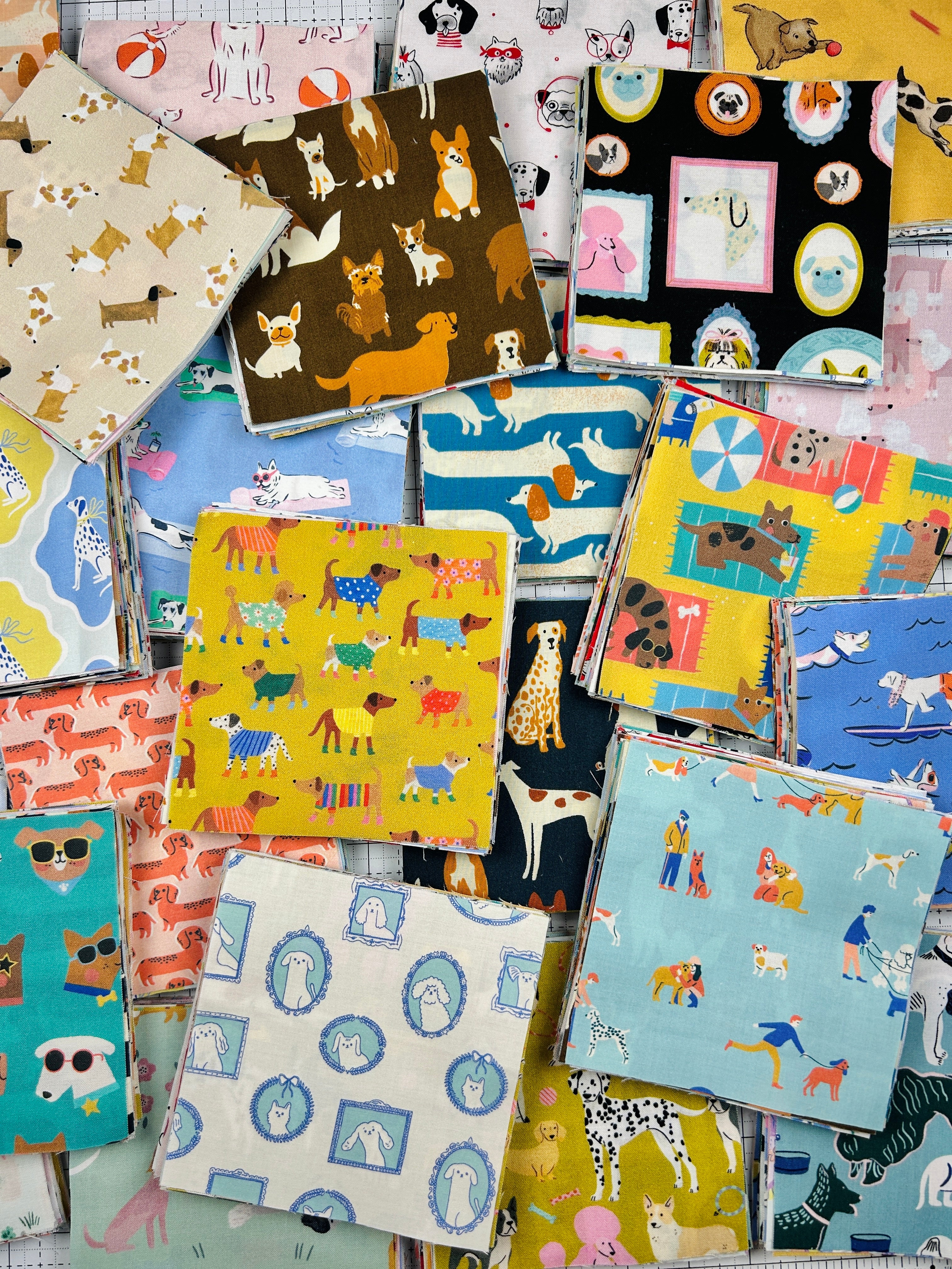 Nothing but Dogs Shop Cut 5" Squares – Fabric Pop