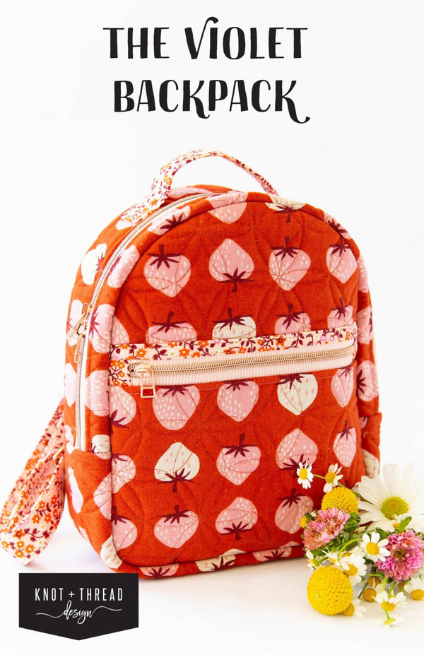 Violet Backpack Pattern – Fabric Pop